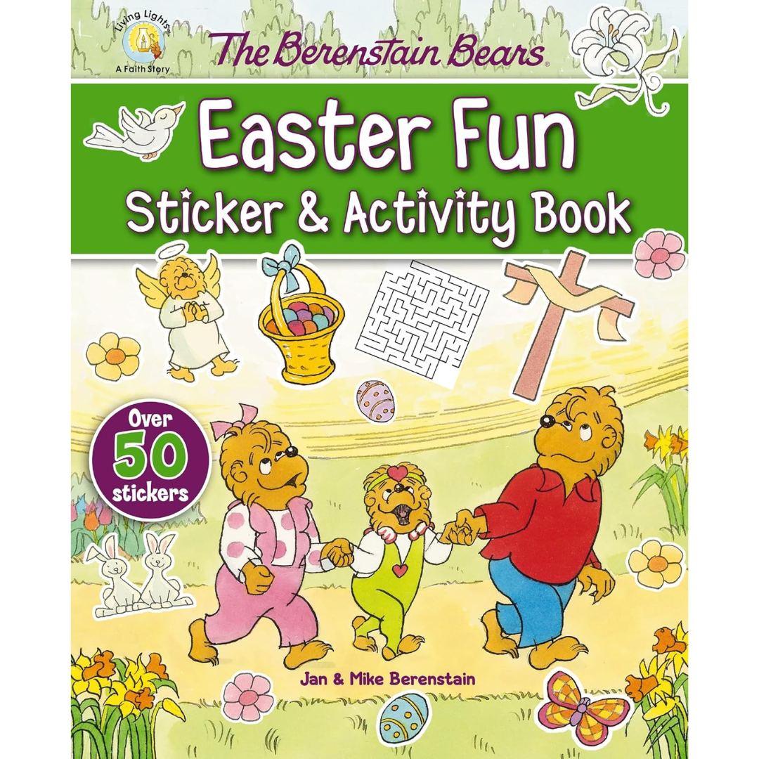 The Berenstain Bears Easter Fun Sticker and Activity Book: An Easter ...