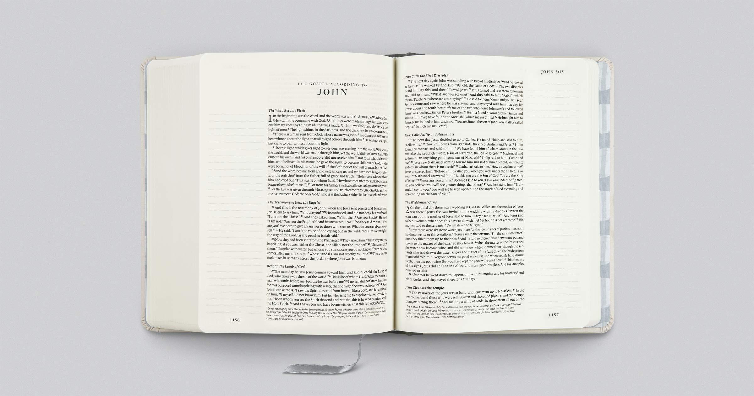 ESV Single Column Journaling Bible (Lulie Wallace) | The Grounds ...