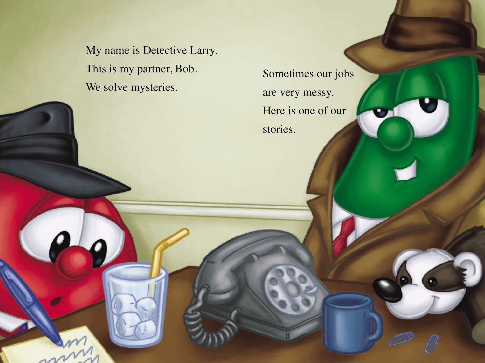 Bob and Larry in the Case of the Messy Sleepover: Level 1 (VeggieTales ...